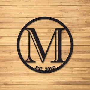 Large Monogram - Etsy