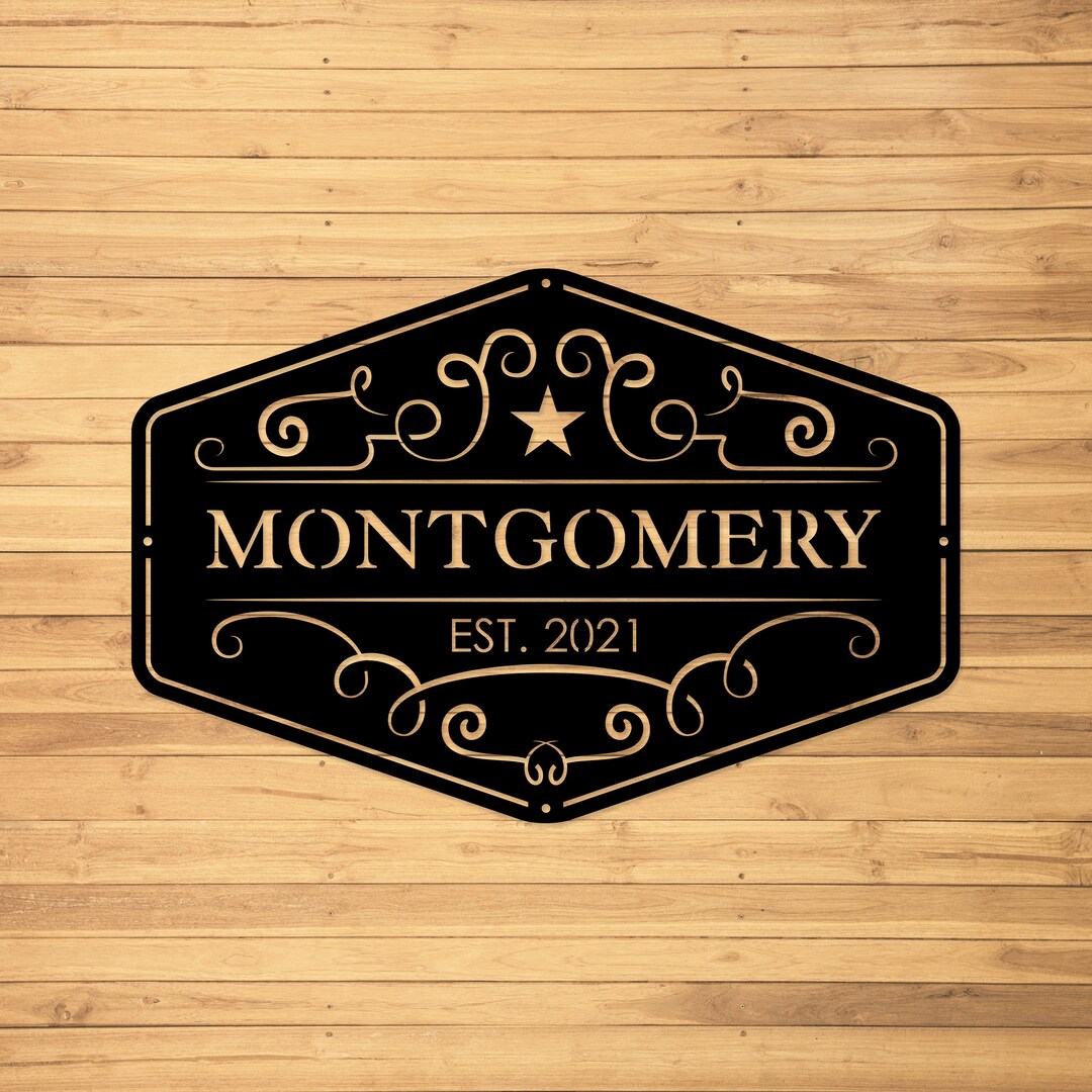 Custom Metal Sign, Metal Name Sign, Metal Signs, Free Shipping - Etsy