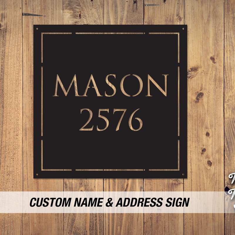Large Custom Sign - Etsy
