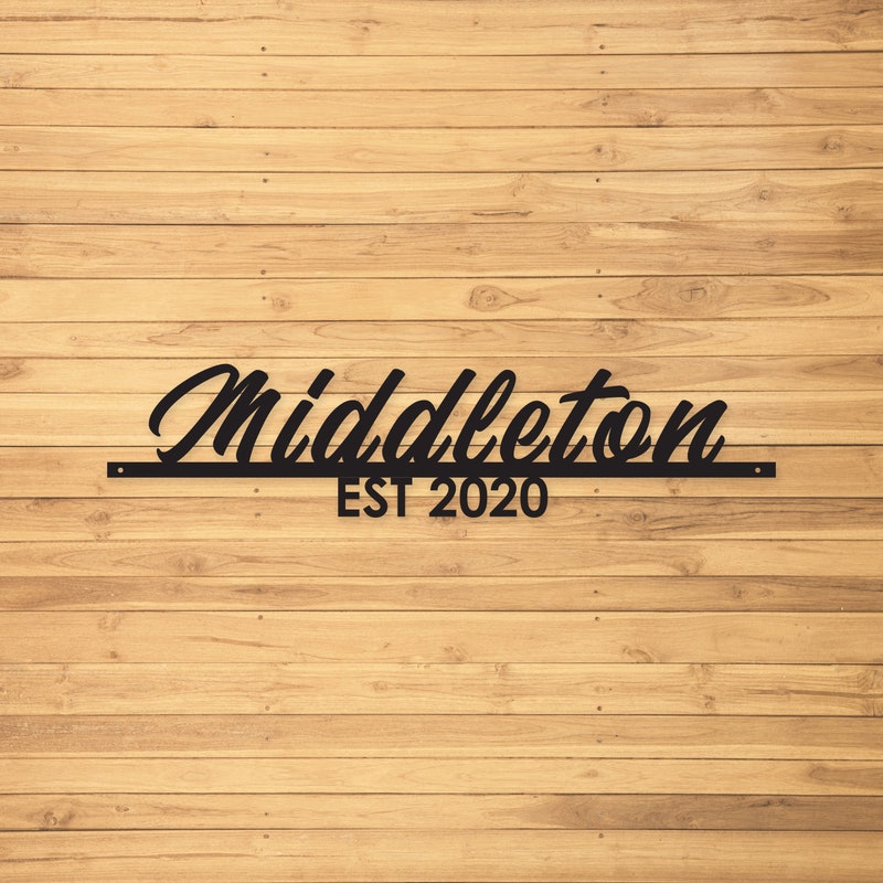 Custom Metal Sign - Etsy