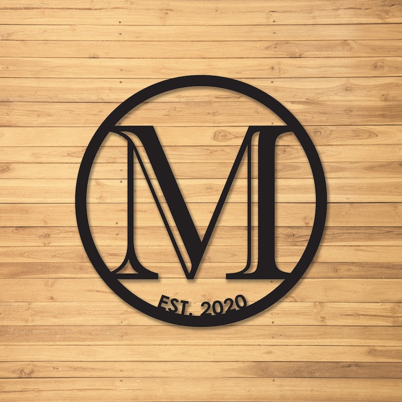 W Letter Door Sign - Etsy