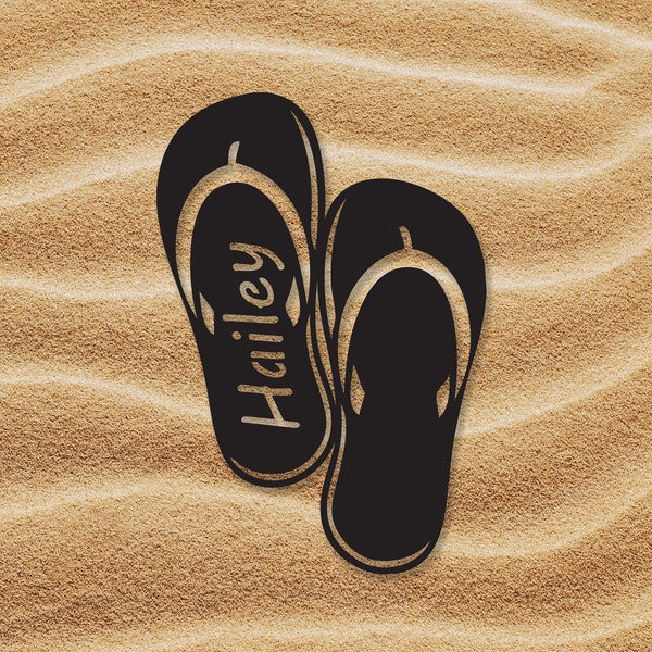 Flip Flop Sign - Etsy