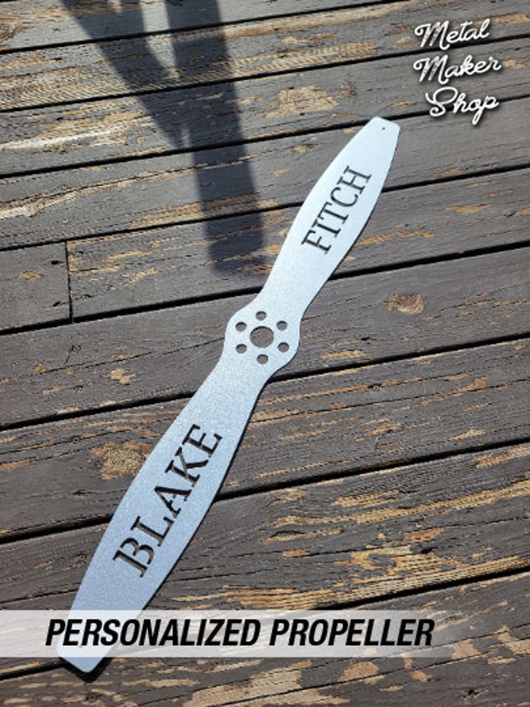 Personalized Metal Prop, Aviation Propeller, Gift for Pilots, Hangar ...