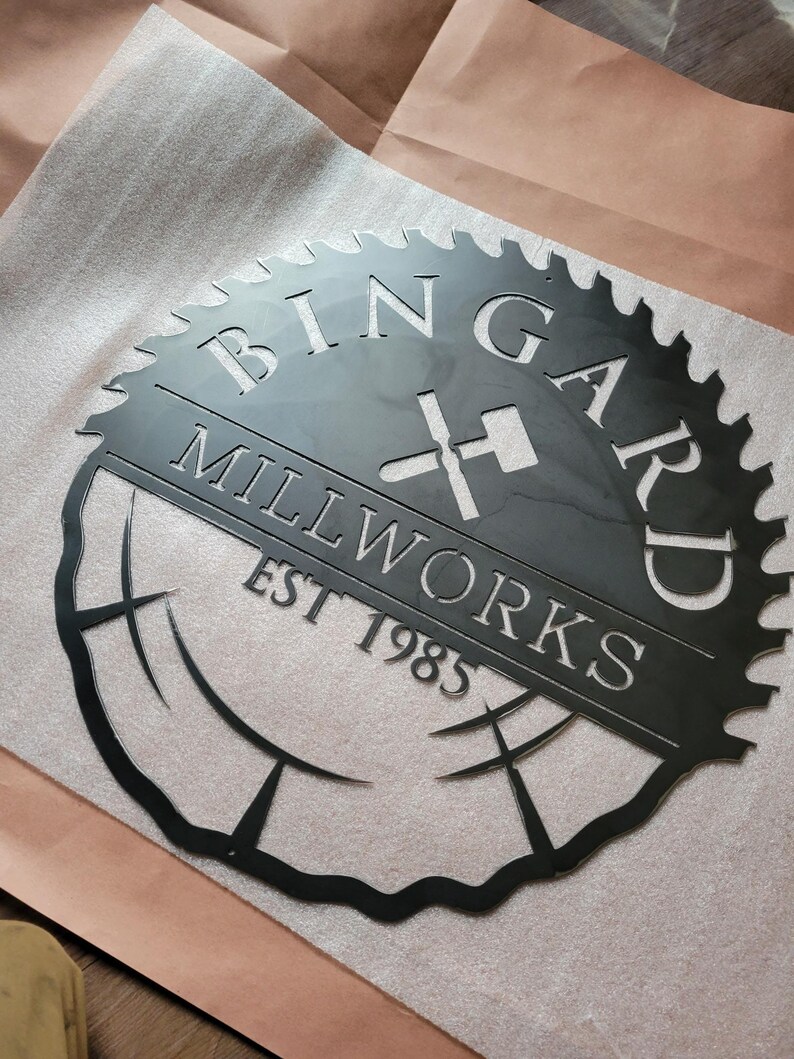 Rustic Saw Blade Sign Rustic Sign Carpentry Gifts Saw Blade - Etsy