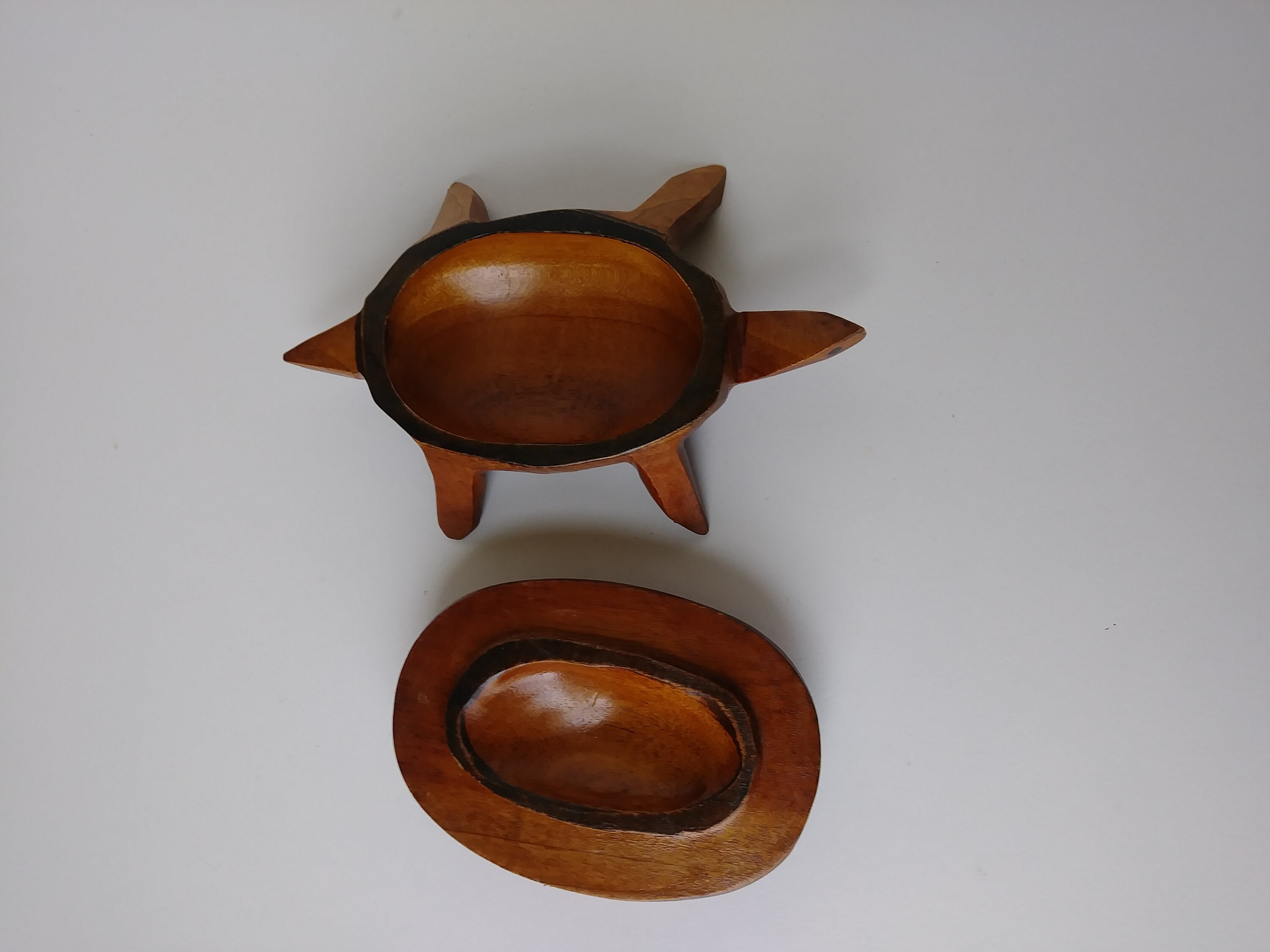 Hand Carved Wood Turtle Box - Etsy
