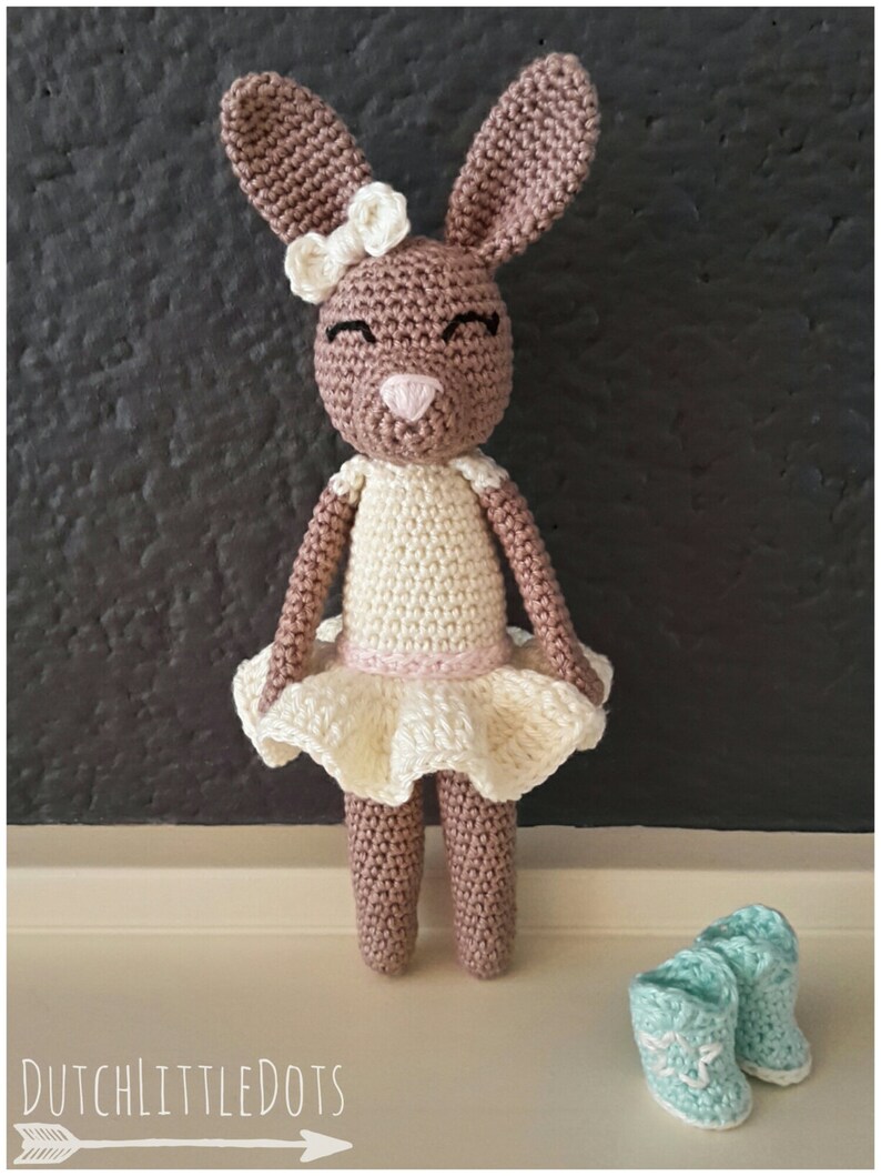 ENG NL Bunny Lizzy PDF Crochet Pattern, Instant Download. - Etsy
