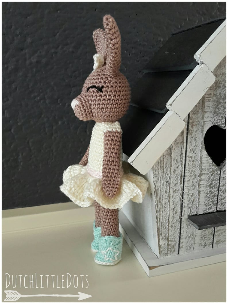 ENG NL Bunny Lizzy PDF Crochet Pattern, Instant Download. - Etsy