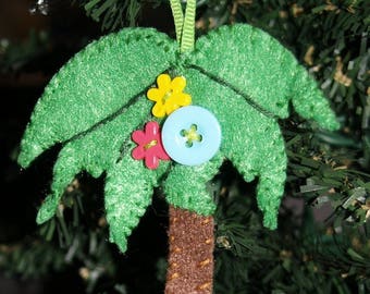 Palm Tree Ornament - Etsy