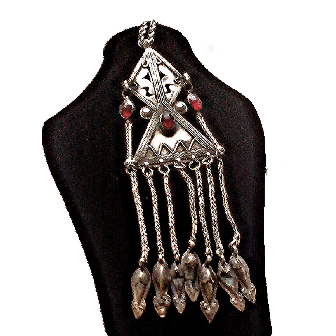 Antique Middle Eastern Handcrafted Necklace Tribal Wedding Ornament ...