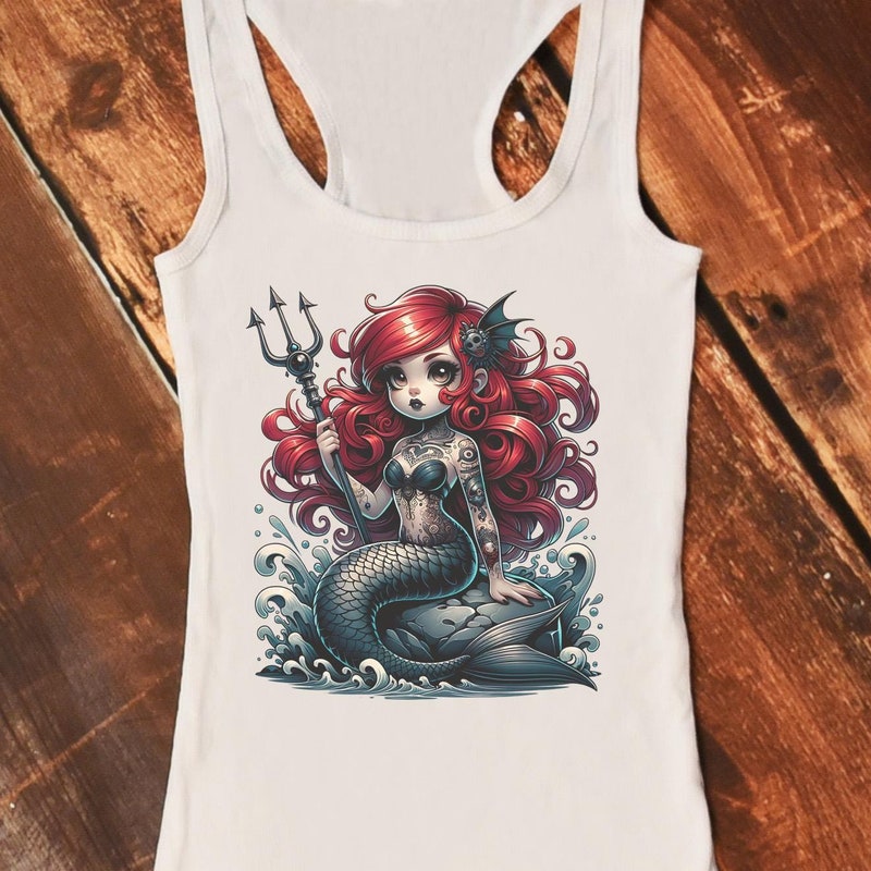 Pinup Mermaid - Etsy