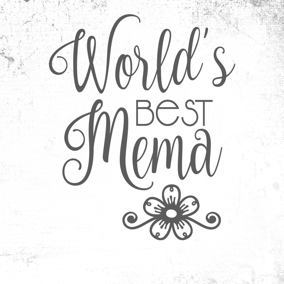 World's Best Mema SVG File SVG Cut File for Silhouette - Etsy Canada