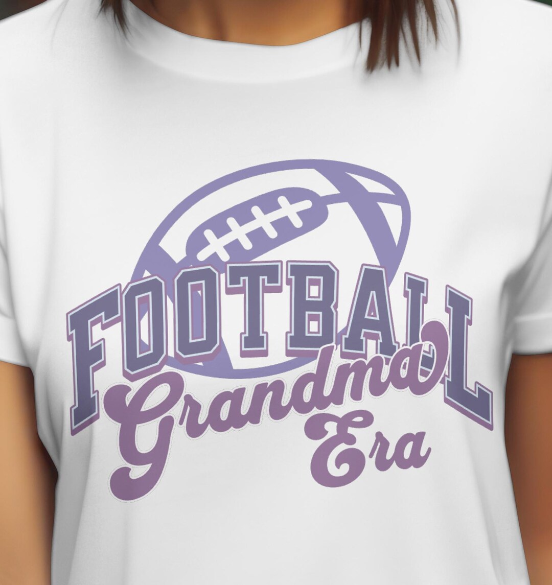 Football Grandma PNG, Football Grandma Era, Grandma Football Shirt ...