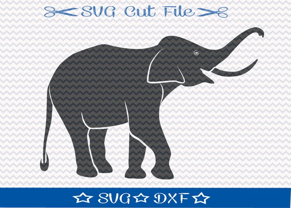Elephant SVG File / SVG Cutting File for Silhouette / Animal | Etsy