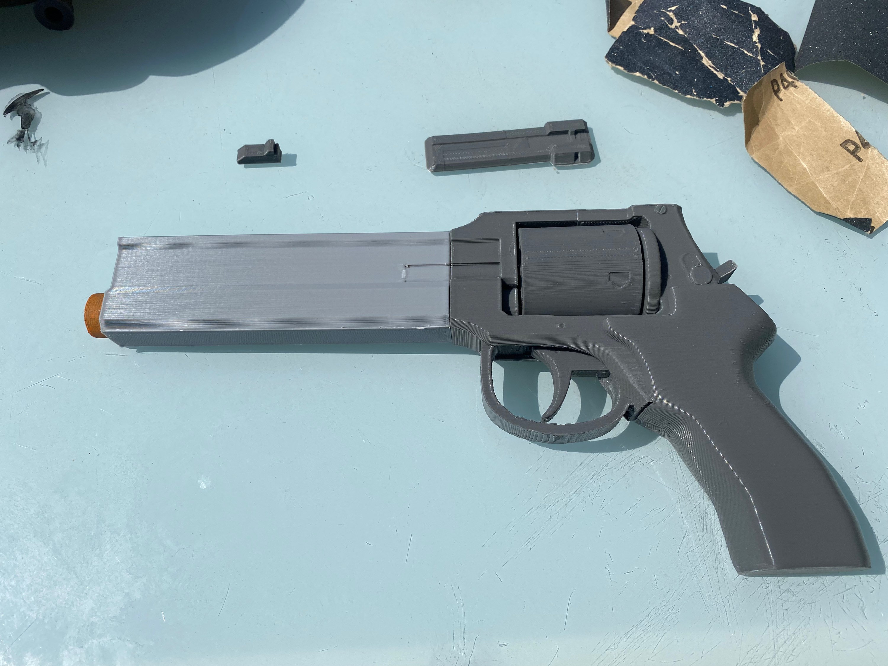 Mateba / 2006M / Prop Revolver Unpainted Kit / PAYDAY 2 - Etsy UK