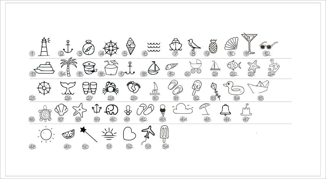 Custom Symbols for Your Hat - Etsy