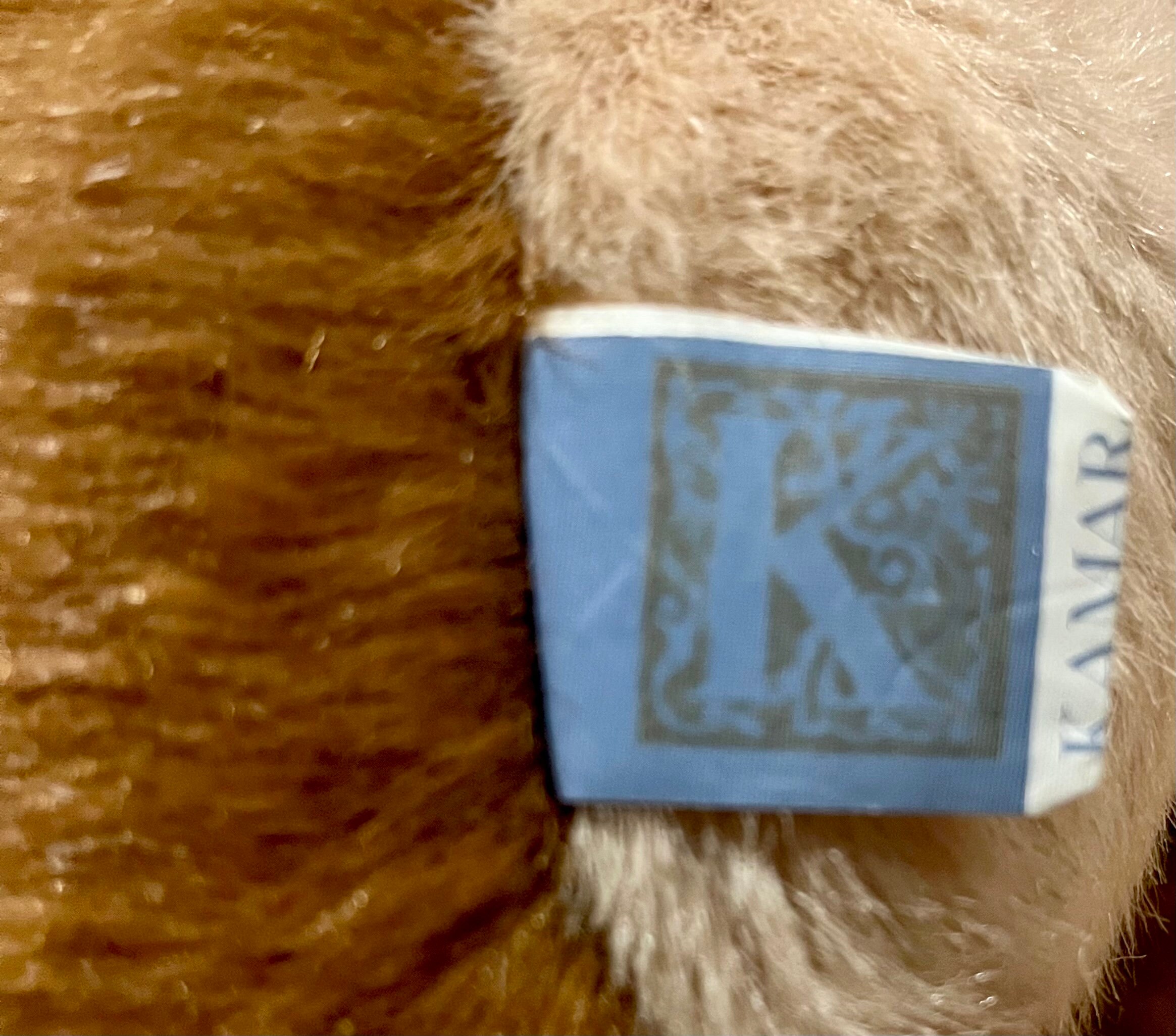 Vintage Kamar Side Eye Eyebrows Brown Teddy Bear Cub 13 Plush Stuffed ...