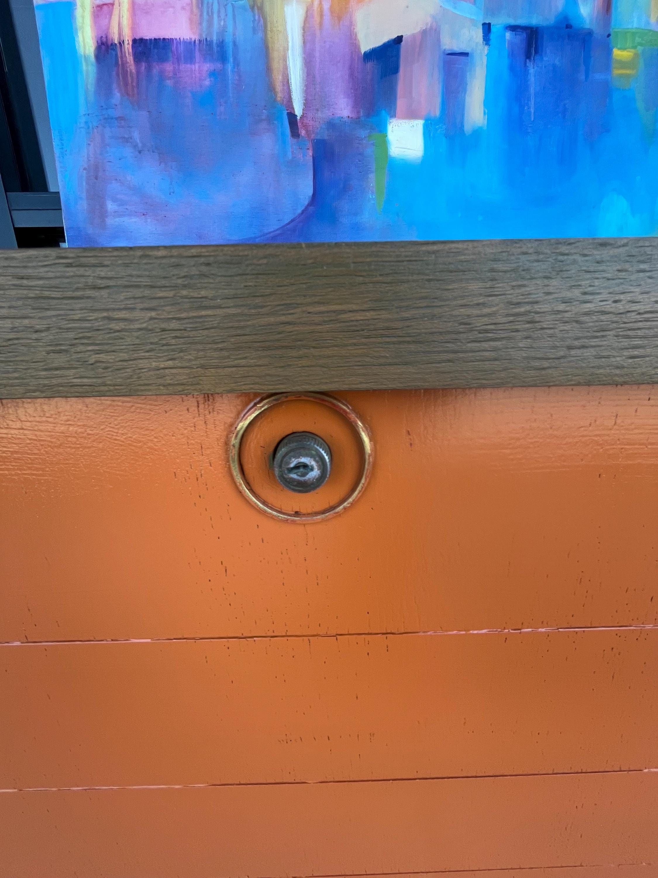 MCM Cabinet Buffet Entryway Console Tv Cedar Chest Mid Century FREE ...