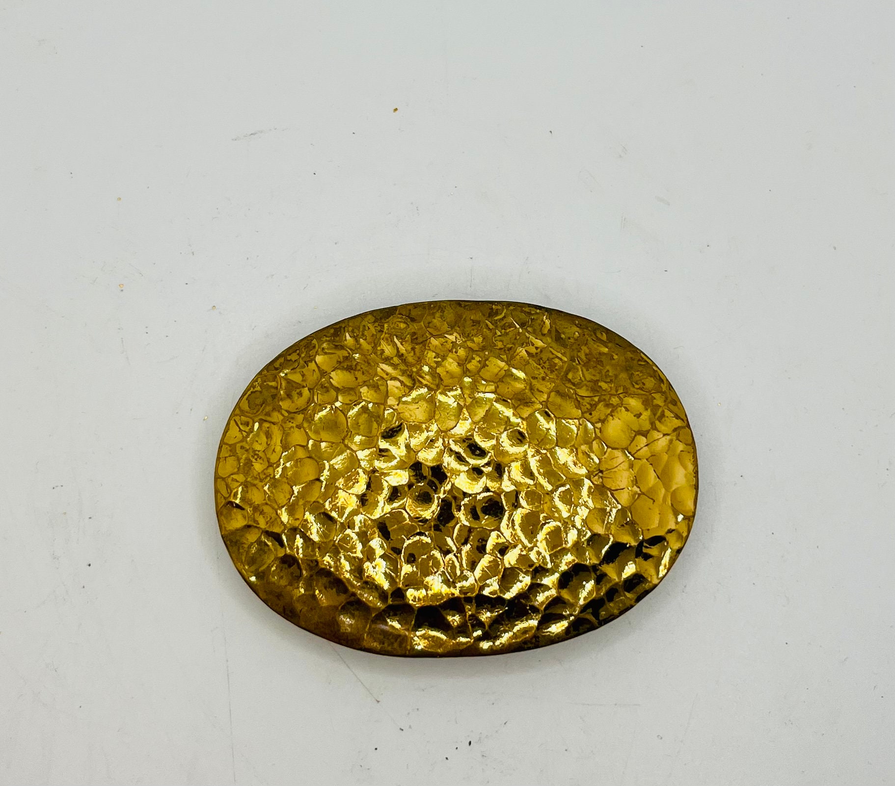 Vintage Crumrine 24kt Plate Gold Belt Buckle - Etsy