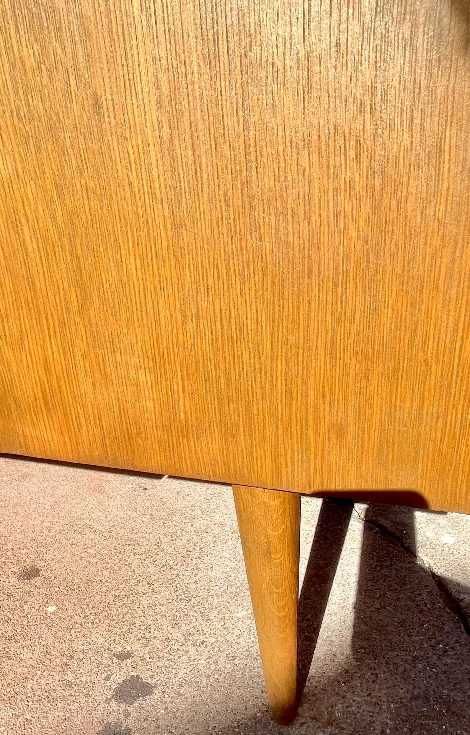 MCM Cabinet Buffet Entryway Console Tv Cedar Chest Mid Century FREE ...