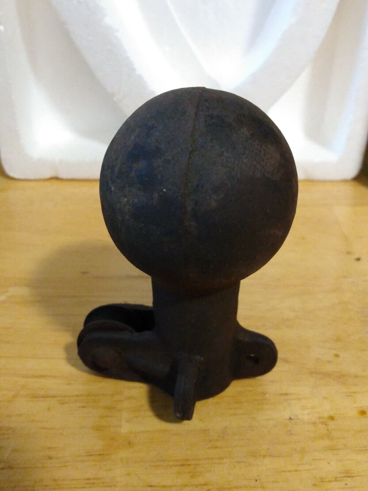 VTG Finial post 4” Cannon Ball Flag Pole Fits 3/4” Pole or Pipe W ...
