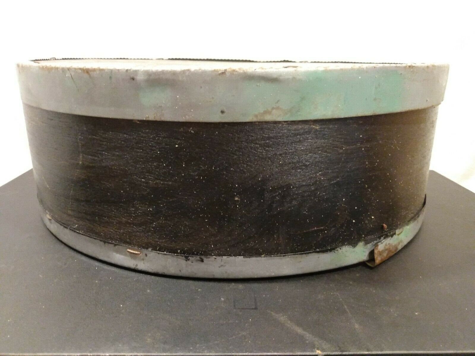 Vintage Round Wooden Cheese Wheel Box Metal Trim 14 1/2" Diameter - Etsy