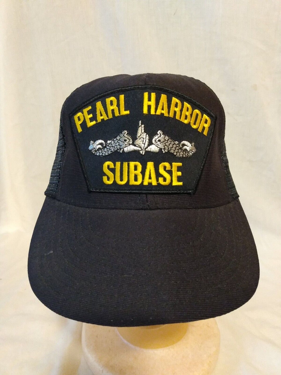 Vintage Navy Hat Pearl Harbor Subase - Etsy