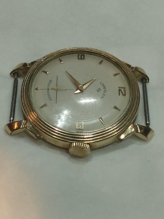 Lord Elgin Shockmaster 14K Gold Filled Men's Watch - Gem