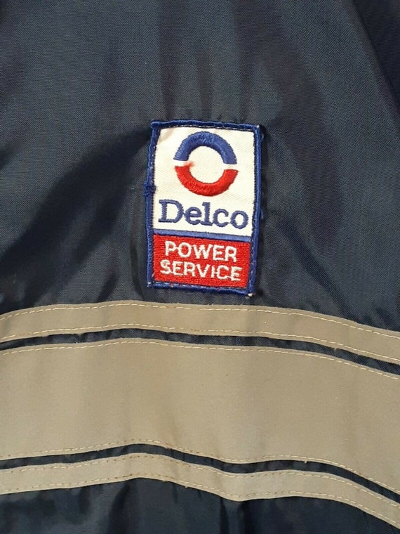 VTG 70s Delco Windbreaker Racing Garage Windbreaker C… - Gem