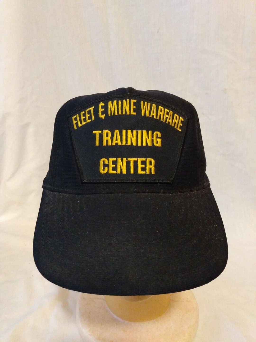 Vintage Navy Fleet & Mine Warfare Training Center Cap Hat - Etsy