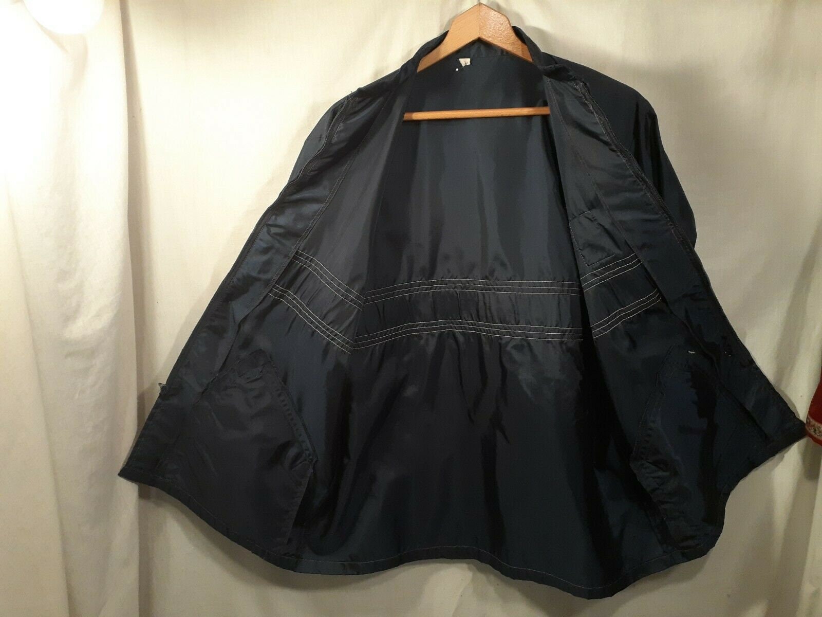 VTG 70s Delco Windbreaker Racing Garage Windbreaker Car Part Jacket L ...