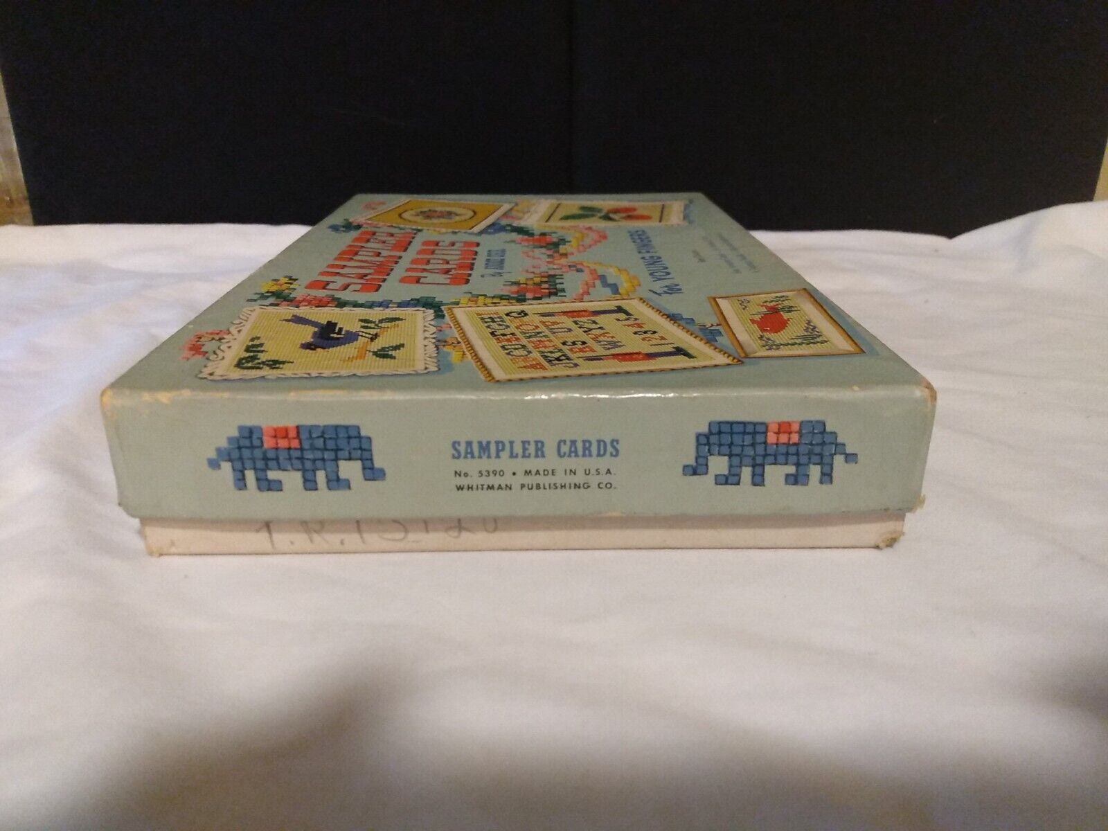 VTG 1950s Sampler Cards for Young Fingers by Anne Orr W/box and ...