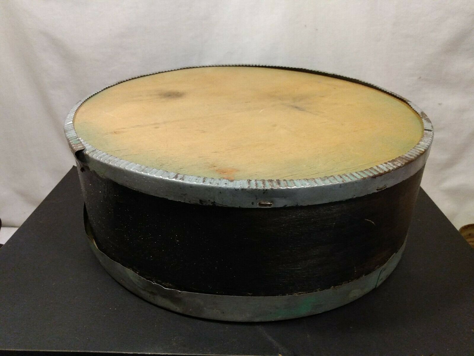 Vintage Round Wooden Cheese Wheel Box Metal Trim 14 1/2" Diameter - Etsy
