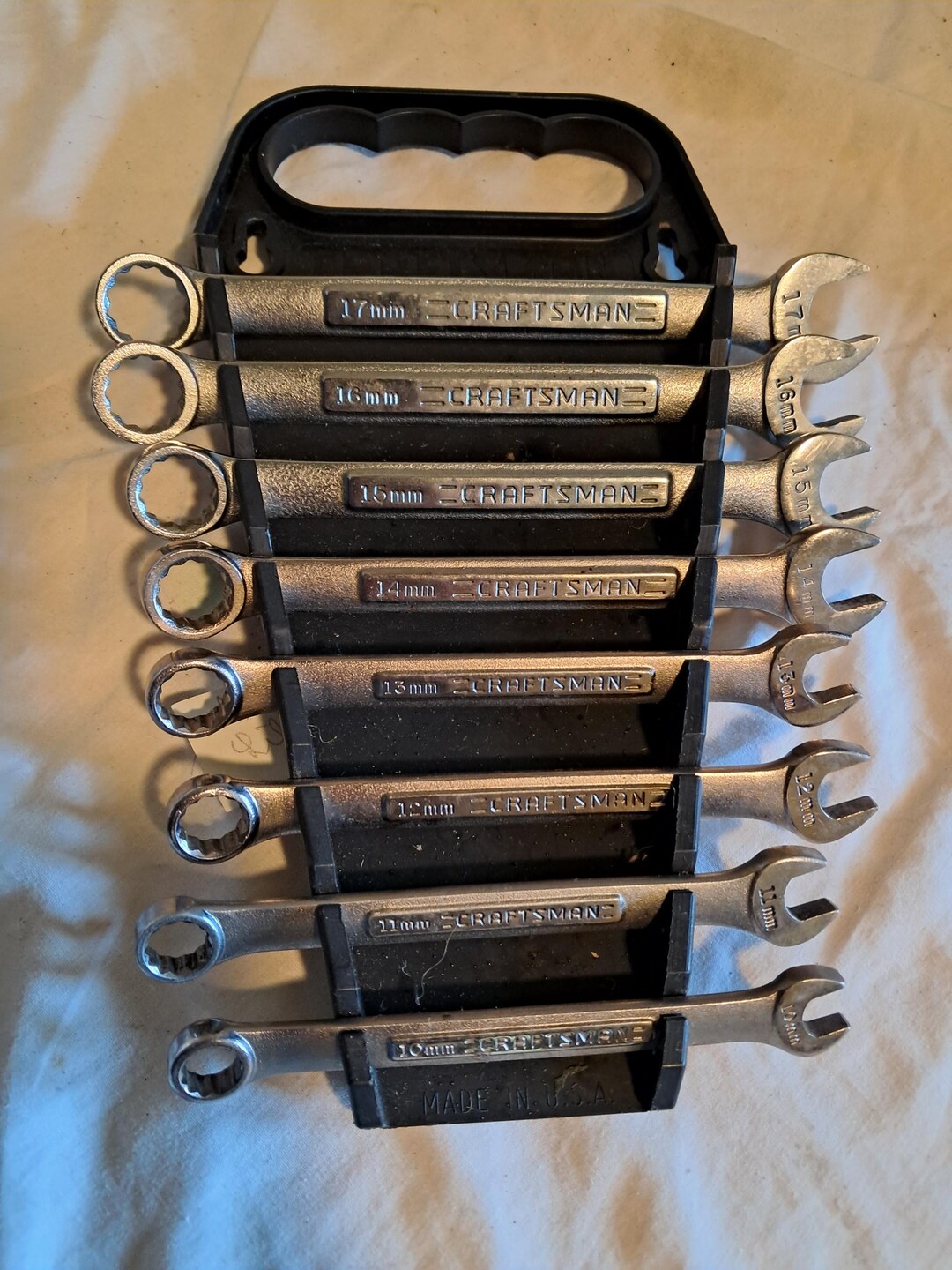 Craftsman 8 Piece 12 Point VA Series Metric Wrench Set USA 10-17mm - Etsy