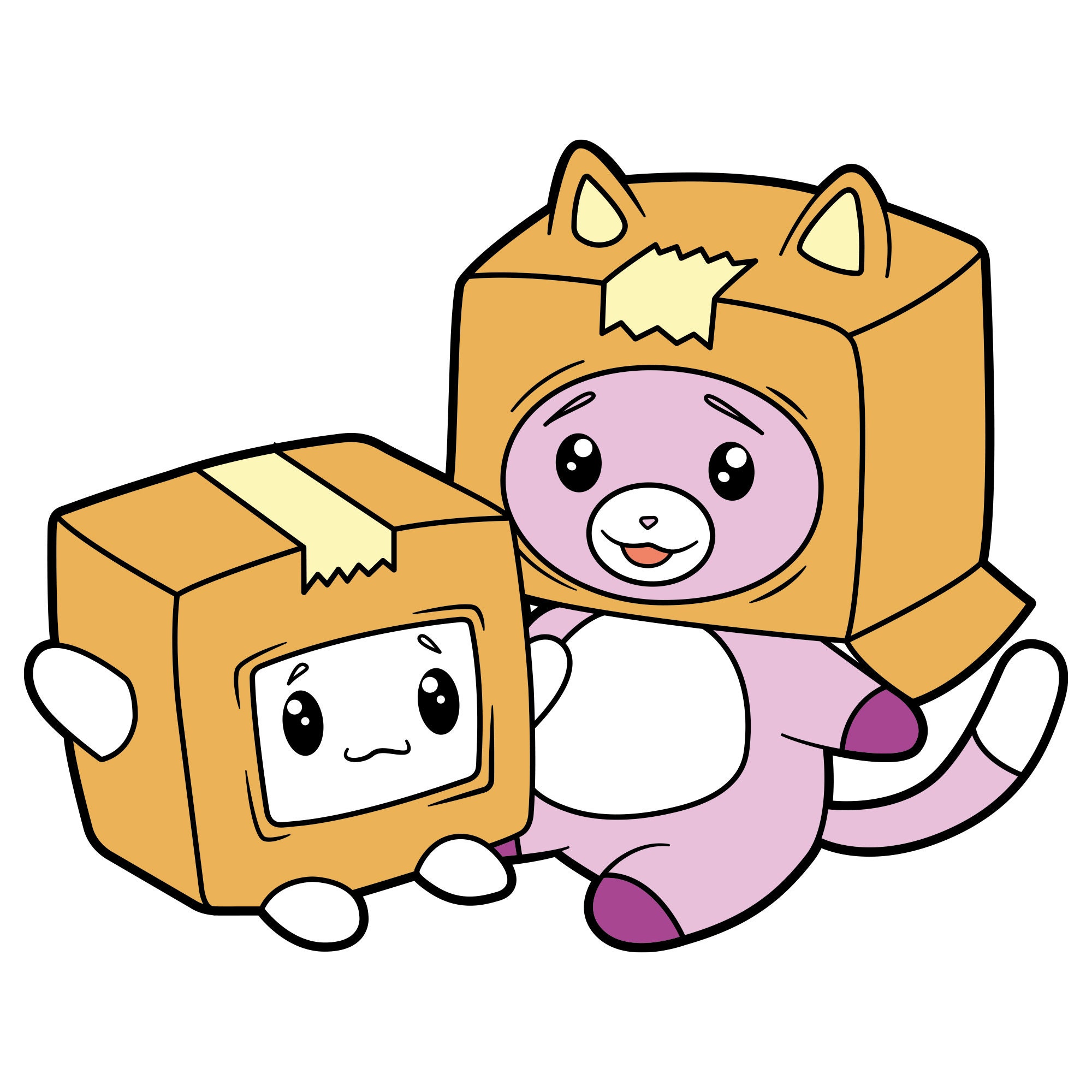 Lankybox Transparent PNG & SVG - Etsy Hong Kong