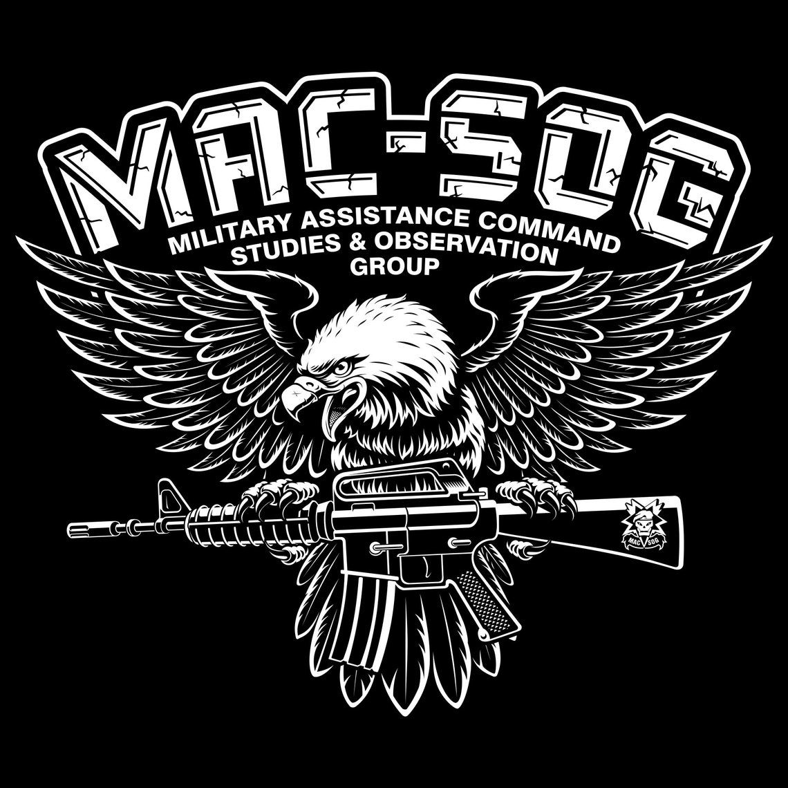 MAC-SOG Eagle Logo SVG & Transparent Png - Etsy