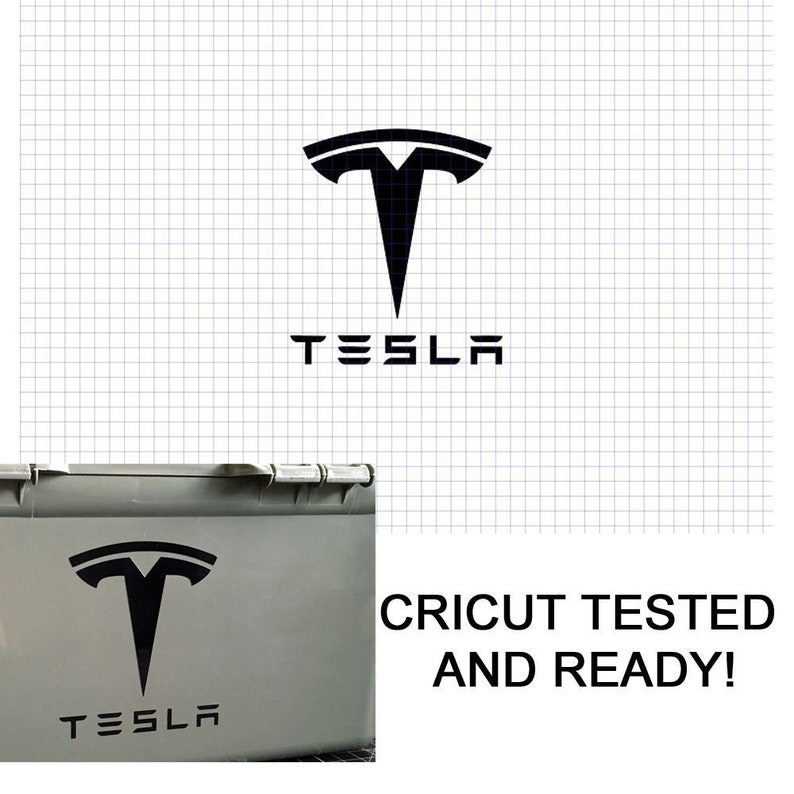 Tesla SVG FILE, Ready for Cricut - Etsy Ireland