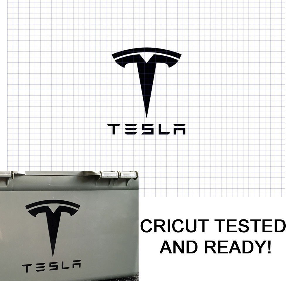 Tesla SVG FILE, Ready for Cricut - Etsy Ireland