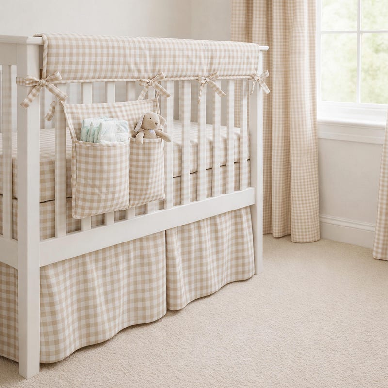 Crib Bows Gingham - Etsy