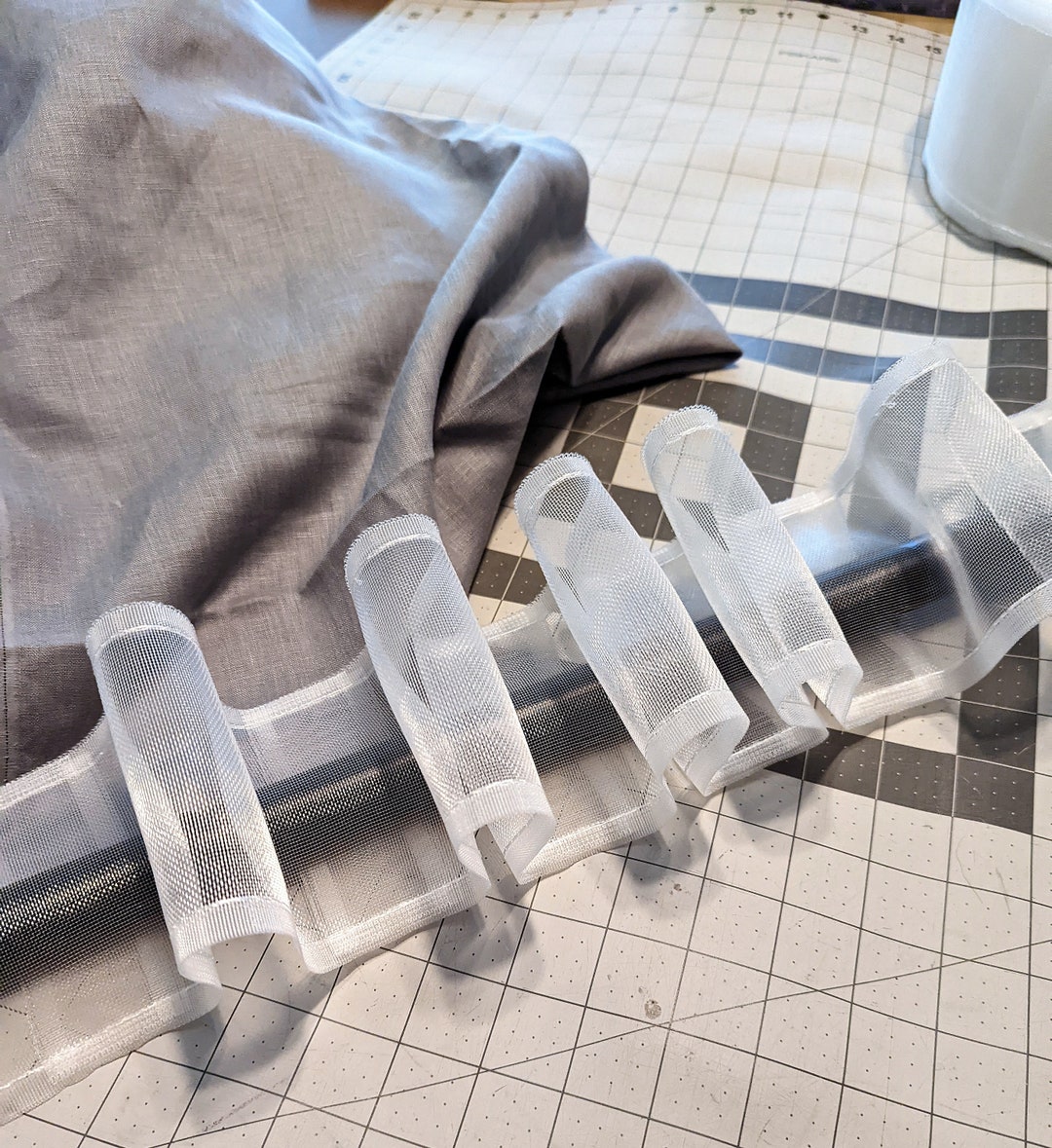 Drapery Tape, Back Tab Gathering Tape, Header Tape for Curtains ...