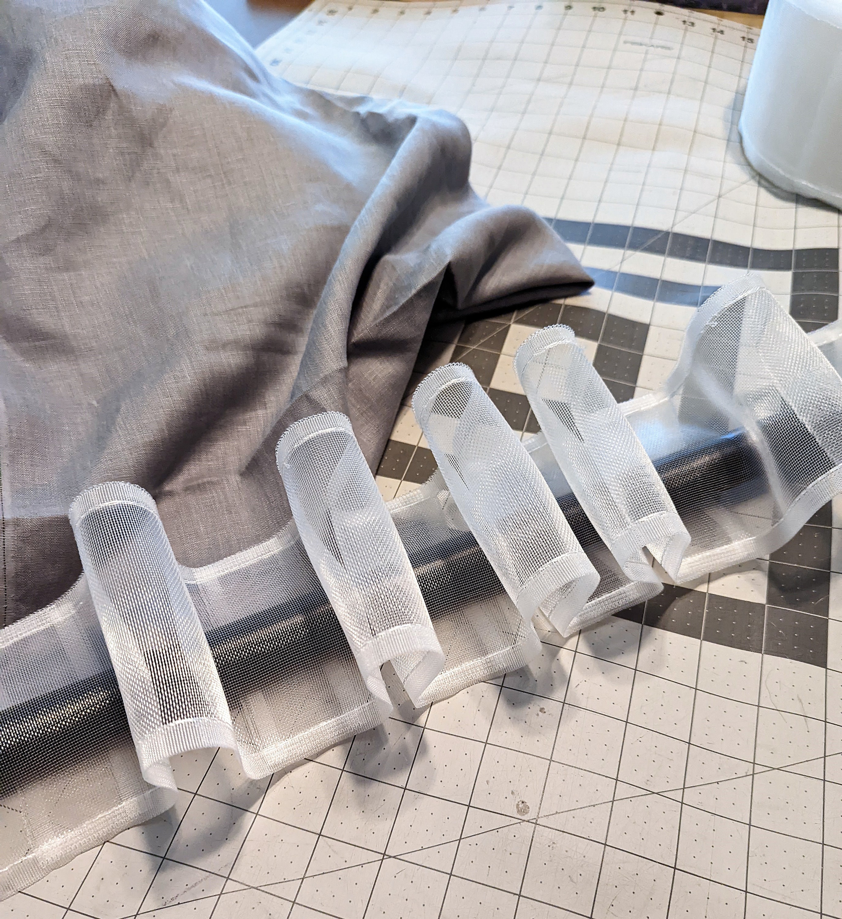 Drapery Tape, Back Tab Gathering Tape, Header Tape for Curtains ...