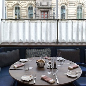 Custom Cafe Curtains, Customer Fabric, Made to Order - Etsy