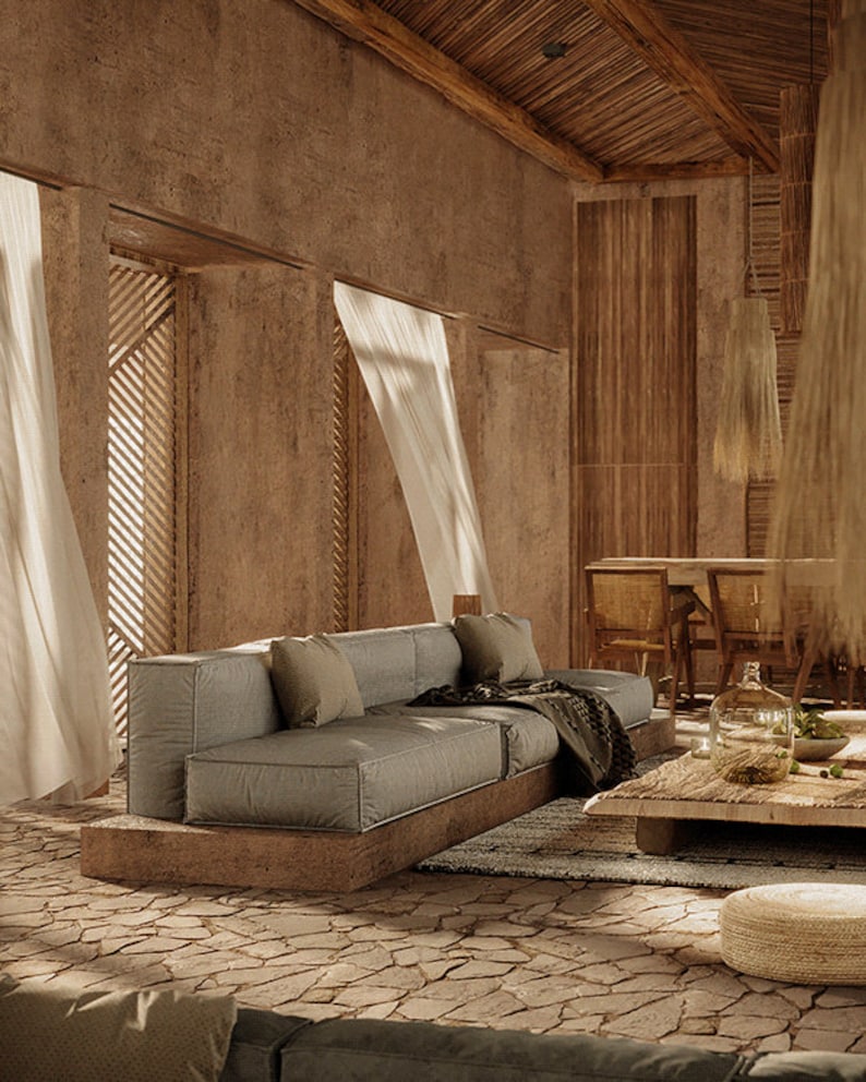 Linen Curtains in Earthy Colors/ 14 Earth Tones to Chose From/ - Etsy