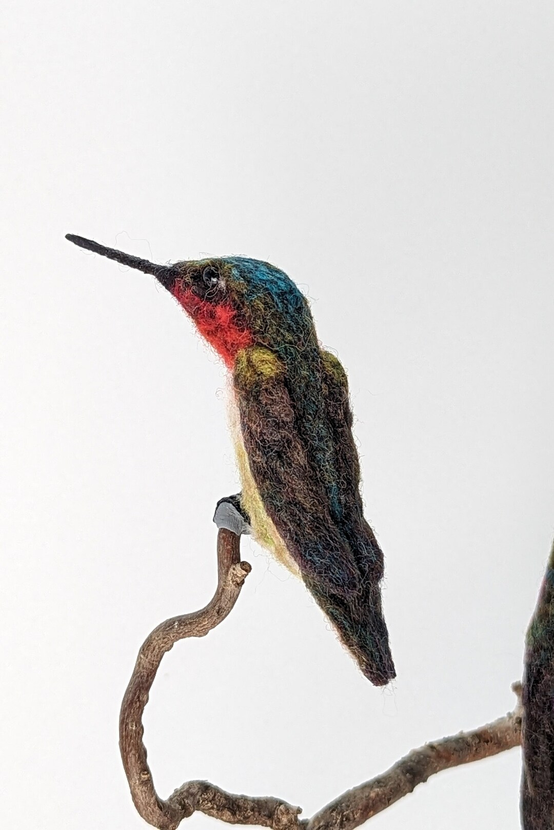 Hummingbird felted Bird Gift for Mom Lifelike Bird Spring - Etsy