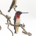 Hummingbird felted Bird Gift for Mom Lifelike Bird Spring - Etsy