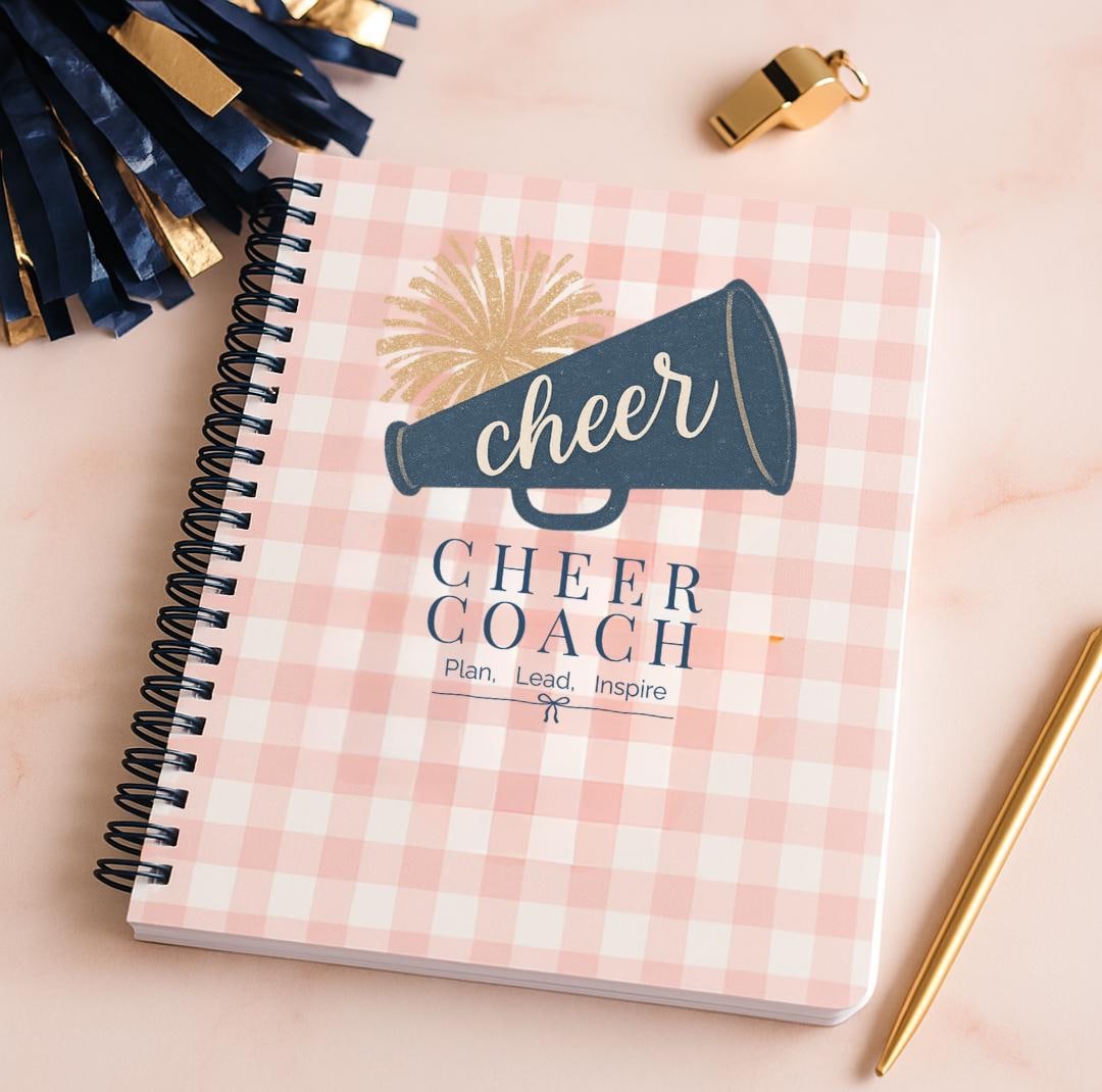 Ultimate Cheer Coach Planner | Undated Season Organizer for High School ...