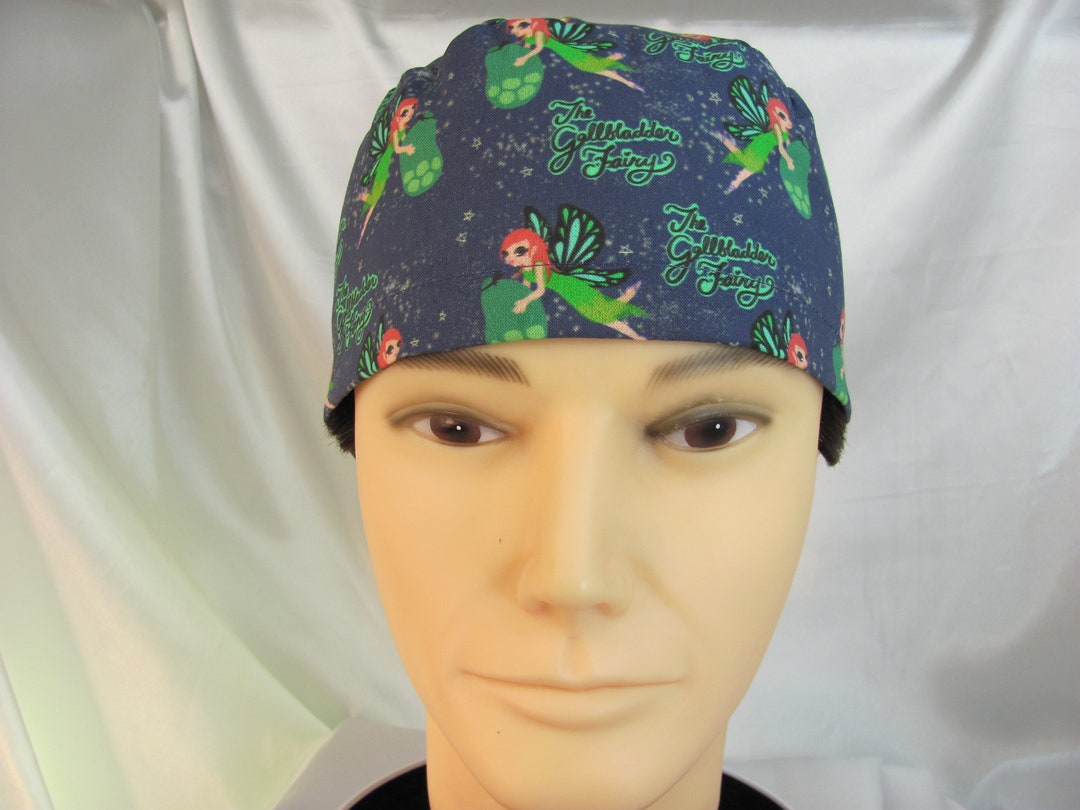 Men's Scrub Hat Gall Bladder Fairy - Etsy
