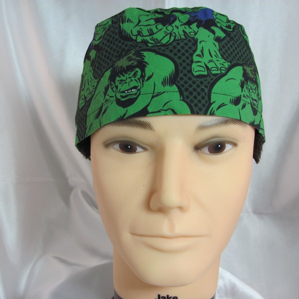 Hulk Scrub Hat - Etsy
