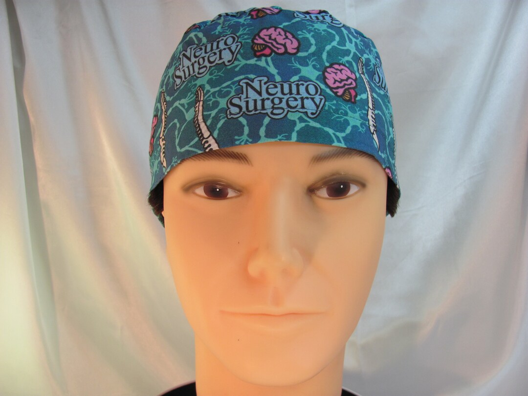 Men's Scrub Hat Neuro Surgery - Etsy