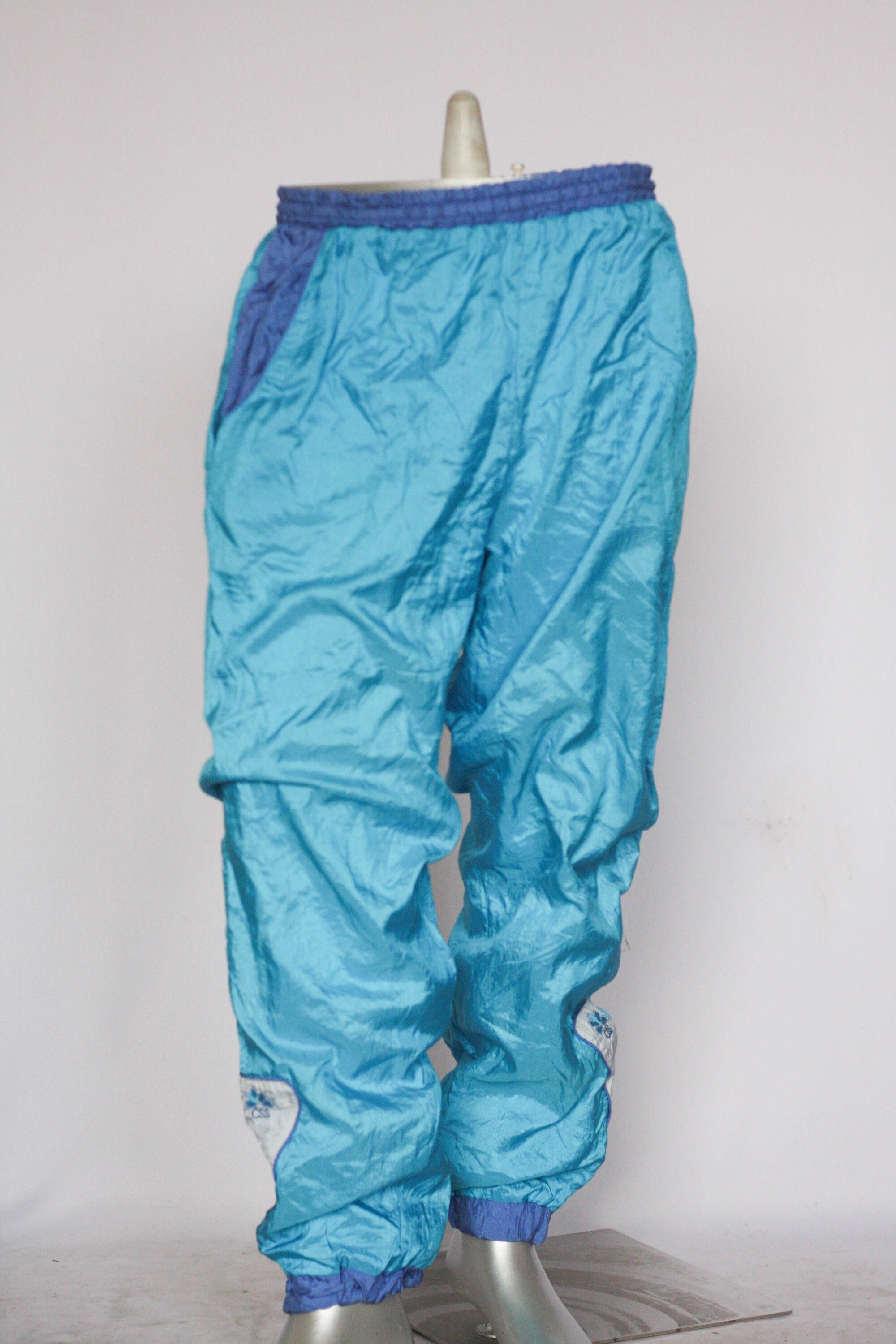 Track Trousers Turquoise Pants Athletic Pants Sport Clothes - Etsy
