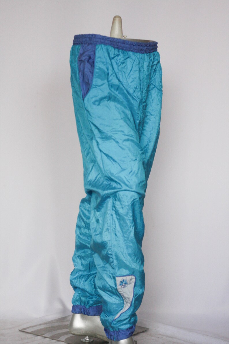 Track Trousers Turquoise Pants Athletic Pants Sport Clothes - Etsy